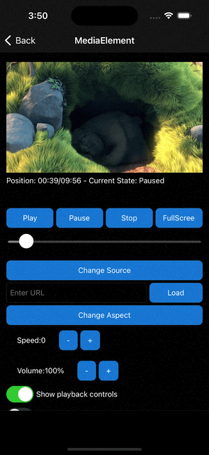 Full Screen Controls for Media Element [Proposal] · Issue #1172 · CommunityToolkit/Maui · GitHub