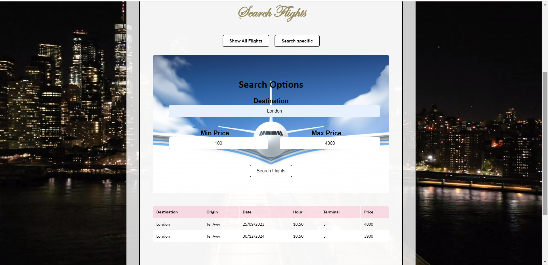 GitHub - MorShirin/final: flights