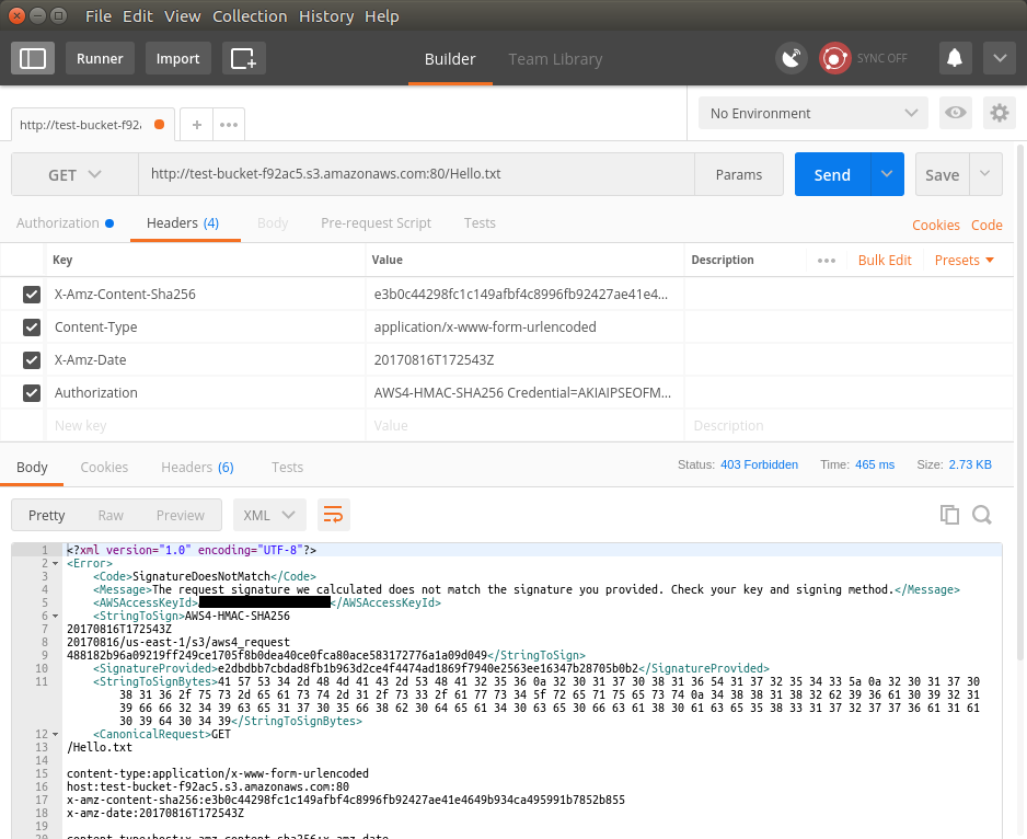 S3 SignatureDoesNotMatch if port number present in URL · Issue #3391 · postmanlabs/postman-app ...