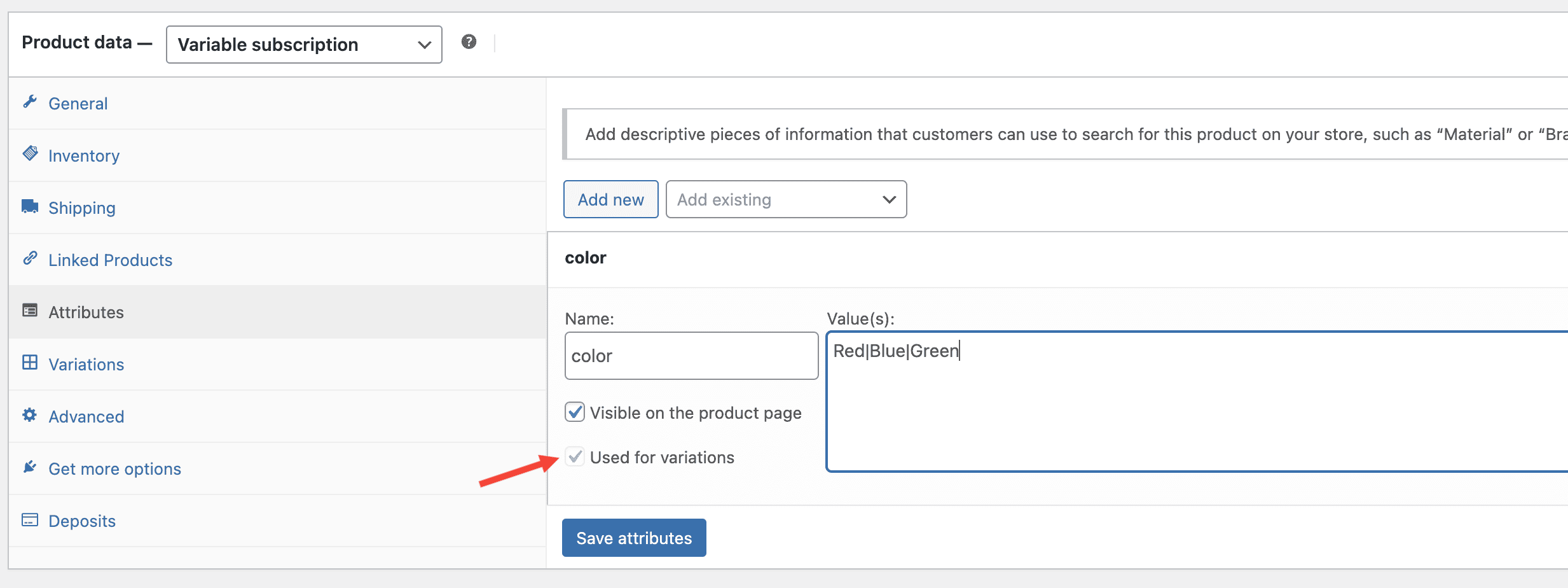 Custom product types: support for variations. · Issue #39490 · woocommerce/woocommerce · GitHub