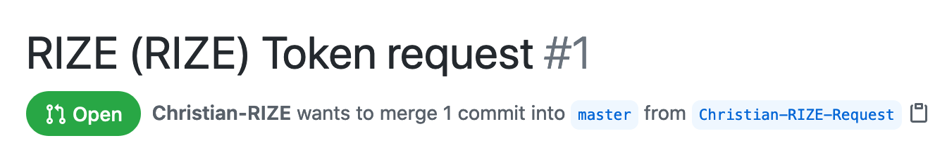 Pull request new token. Not sure everything went good · Issue #3196 · trustwallet/assets · GitHub