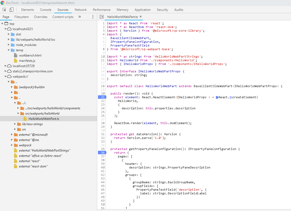 Breakpoints not hit/activated · Issue #2772 · SharePoint/sp-dev-docs · GitHub