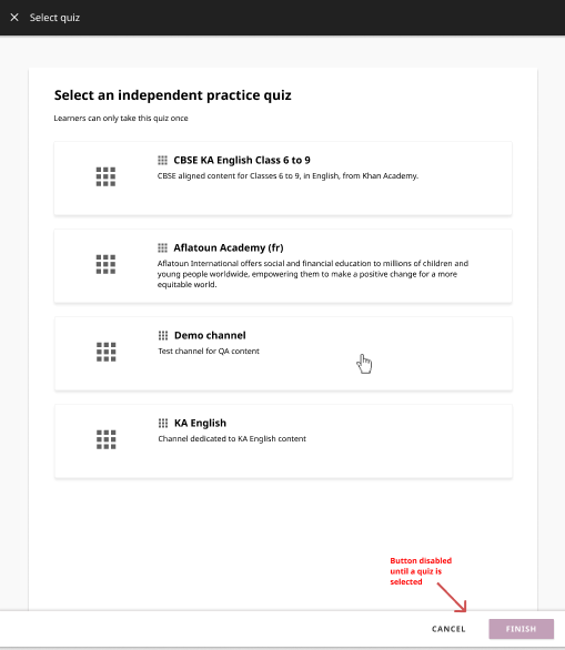 Update "channel quiz" -> "practice quiz" by sairina · Pull Request #8546 · learningequality ...