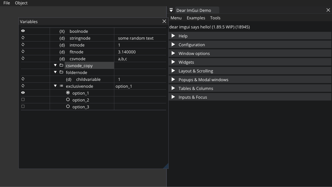 GitHub - Goran-Vukadinovic/Imgui-VariablePanel