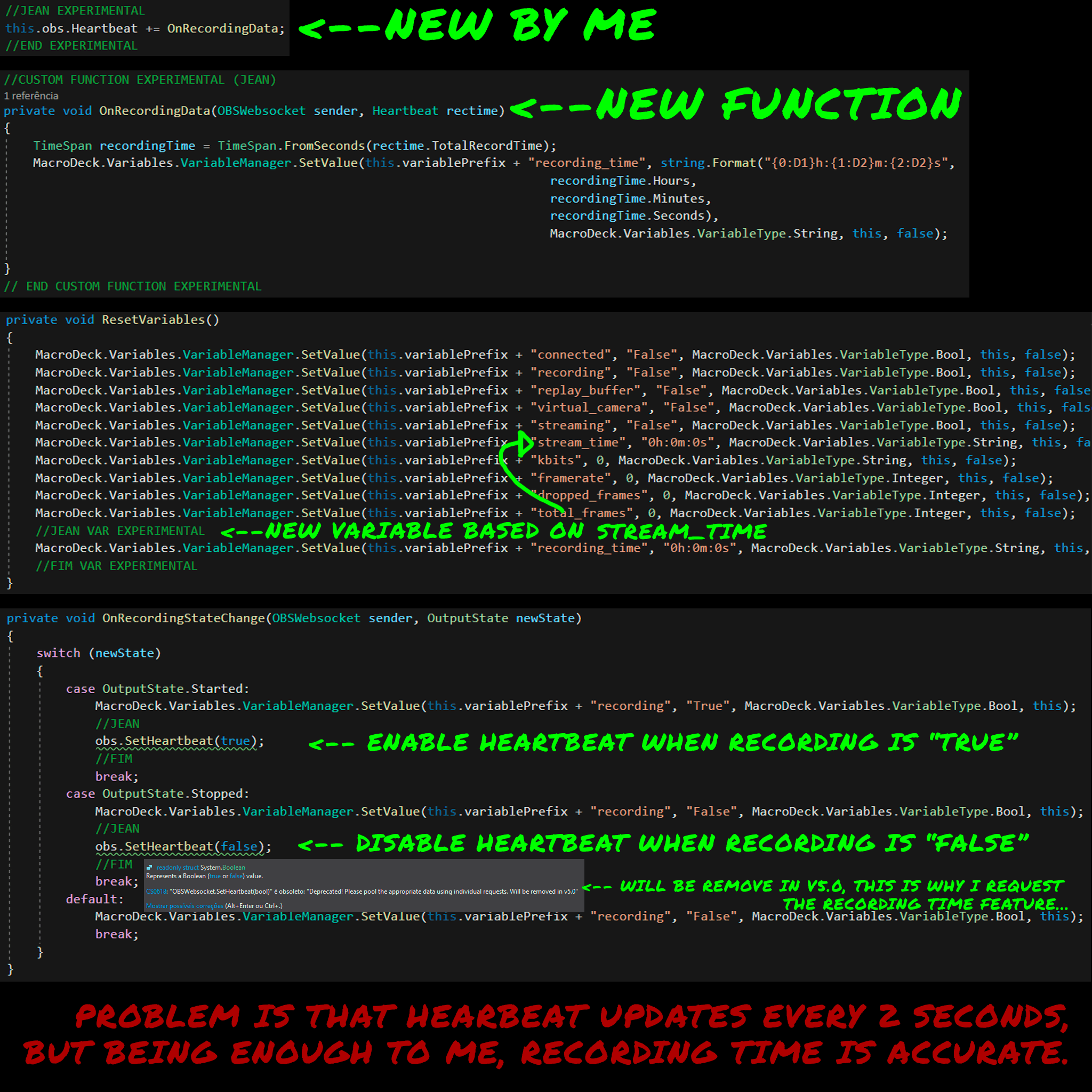 Recording Time on WebSocket Plugin · Issue #225 · Macro-Deck-App/Macro-Deck · GitHub