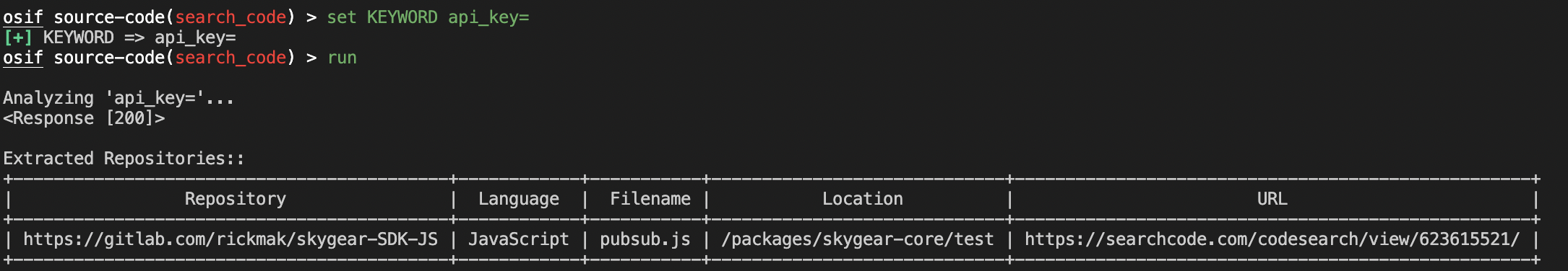 [Modules] Search Code · Issue #17 · fr4nc1stein/osint-framework · GitHub