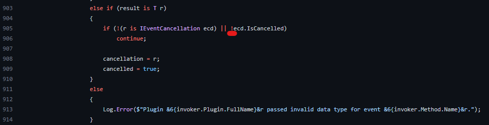 OnPreCoinFlip event cannot override results 12.0.1 · Issue #142 · northwood-studios/NwPluginAPI ...