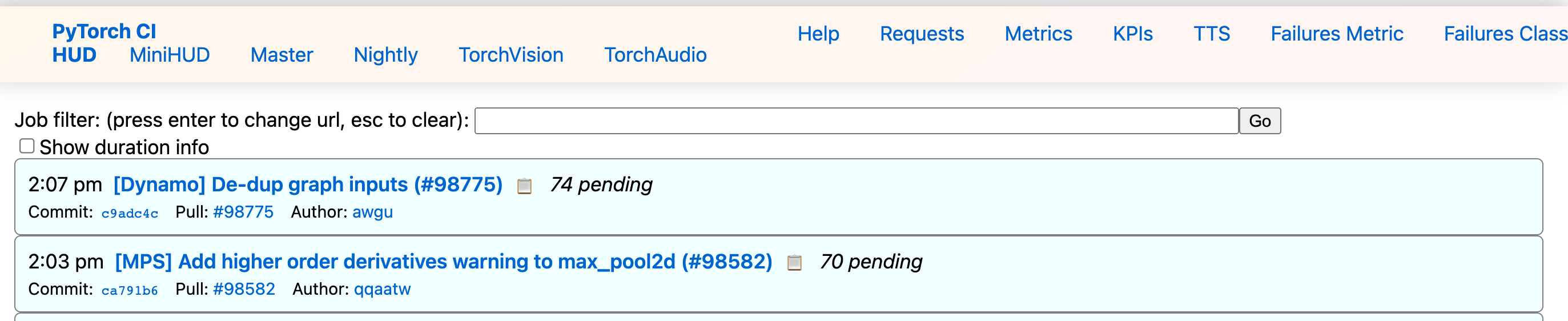 New Pt2 Dashboard Tracker · Issue 96953 · Pytorch Pytorch · Github