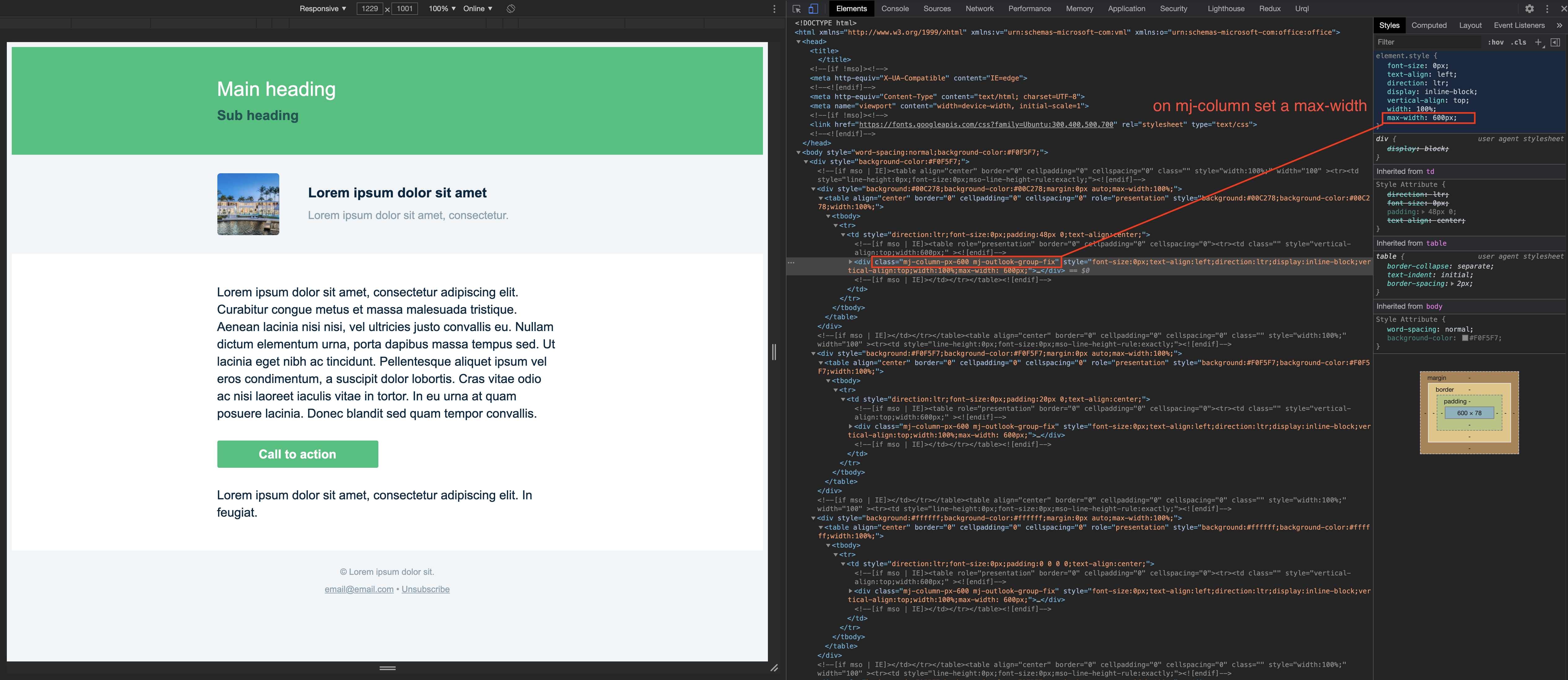max-width prop for mj-column · Issue #2179 · mjmlio/mjml · GitHub