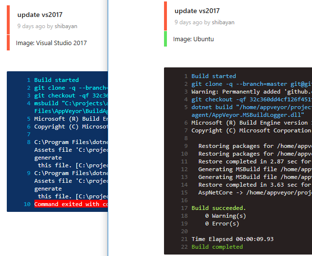 Option to use dotnet cli instead of msbuild · Issue #2173 · appveyor/ci · GitHub