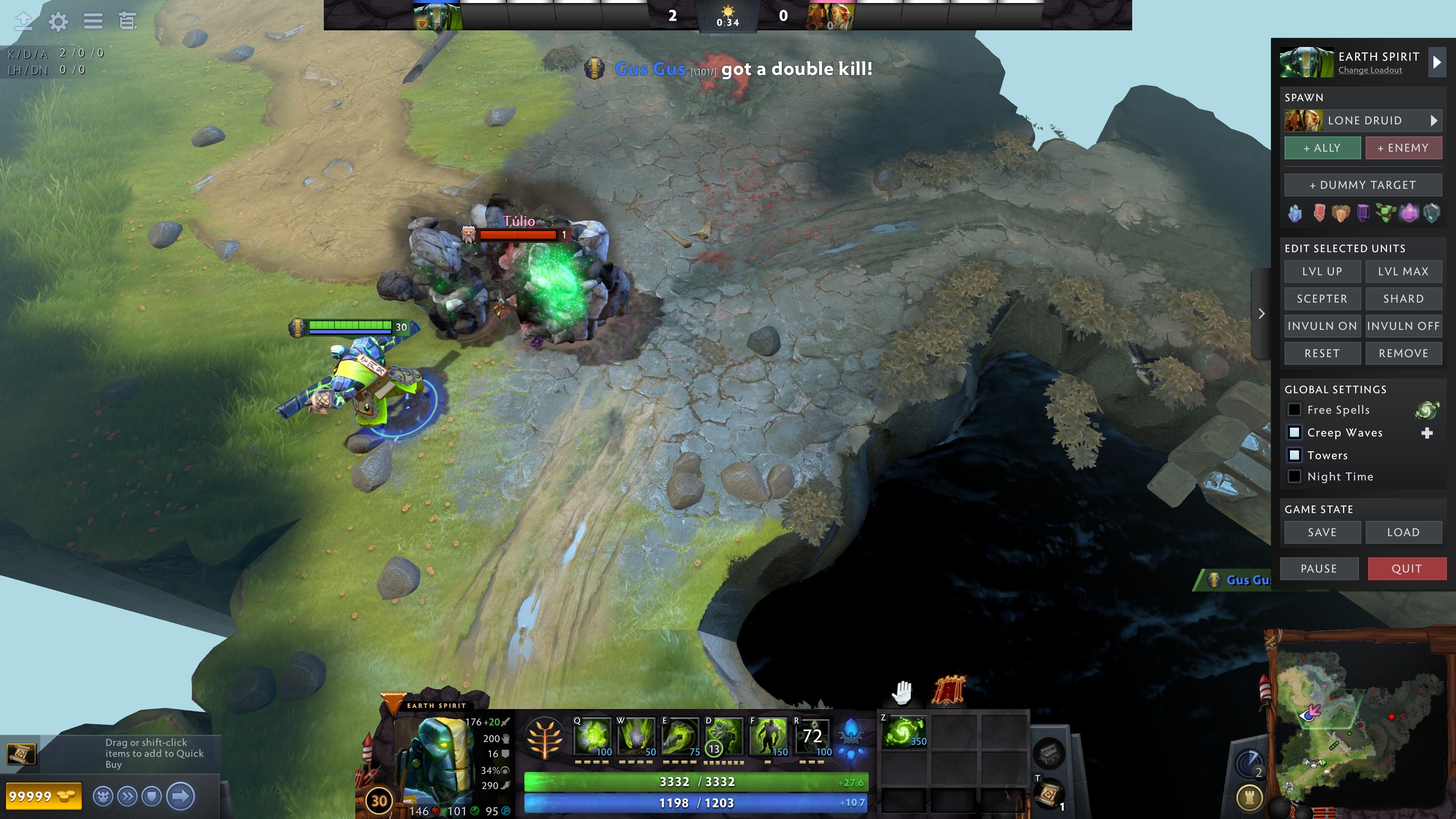 Flickering Screen From Earth Spirit Ult · Issue 10654 · Valvesoftwaredota2 Gameplay · Github 