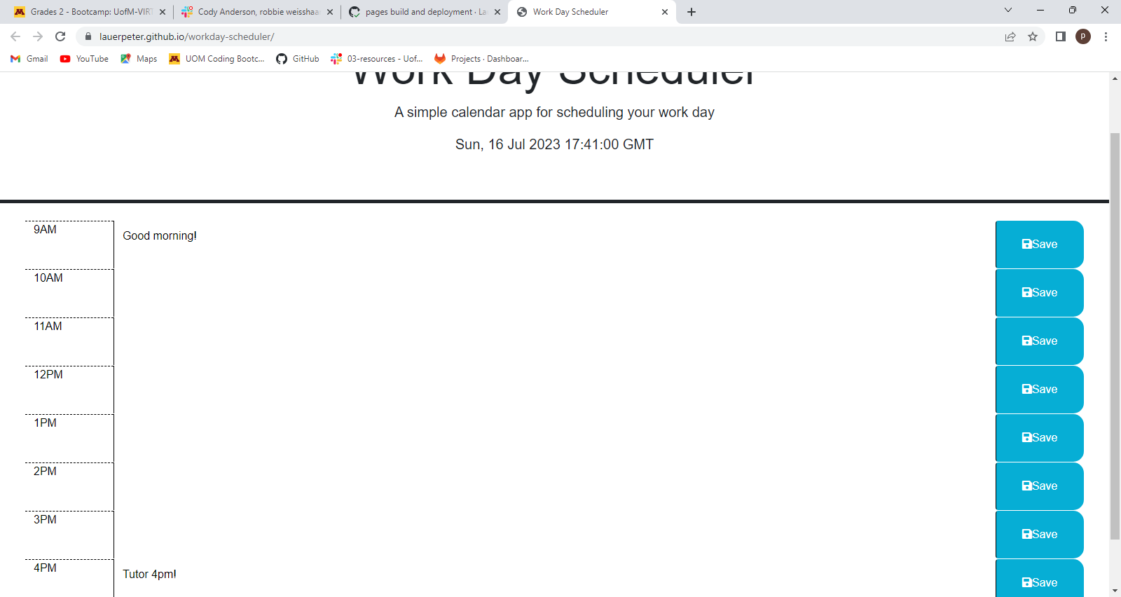 GitHub - LauerPeter/workday-scheduler