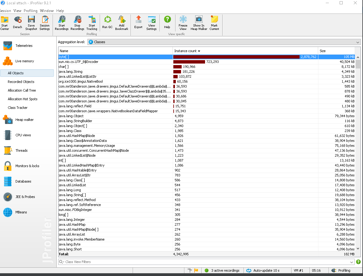 Performance Byte Allocations Jimguiutilclass · Issue 29 · Ice1000