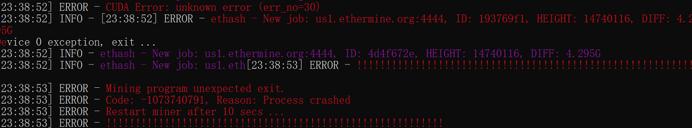 Hashrate increases after v41 crashes? · Issue #835 · NebuTech/NBMiner · GitHub