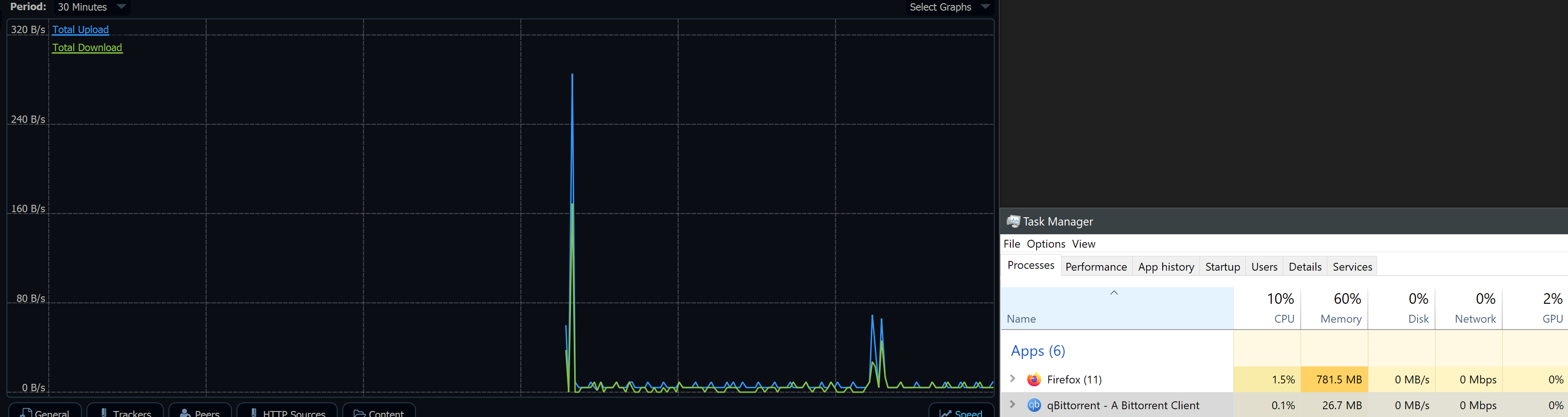 High CPU and laggy interface when speed graph displayed and whole graph is low speeds · Issue ...