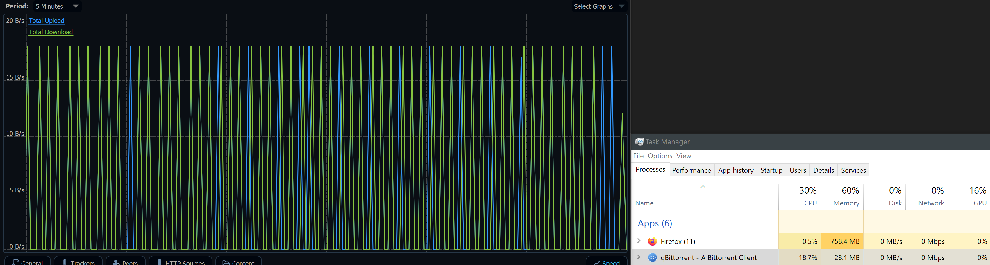 High CPU and laggy interface when speed graph displayed and whole graph is low speeds · Issue ...