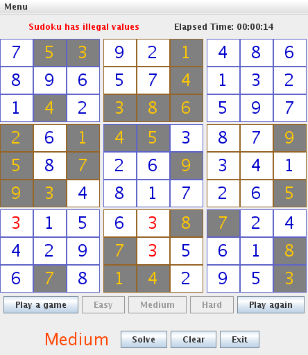 GitHub - ekourkchi/Java-Sudoku