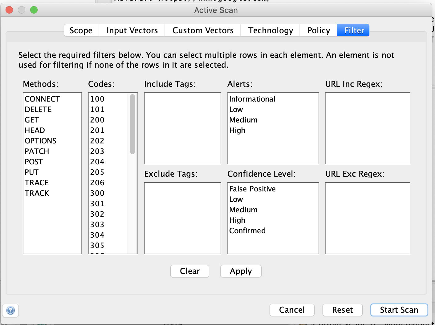 Ability to filter what requests the Active Scans run against · Issue #5278 · zaproxy/zaproxy ...