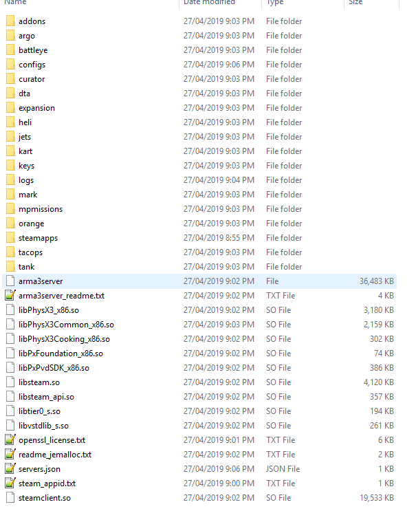 Error when starting a server - Docker on OMV · Issue #136 · Dahlgren/arma-server-web-admin · GitHub