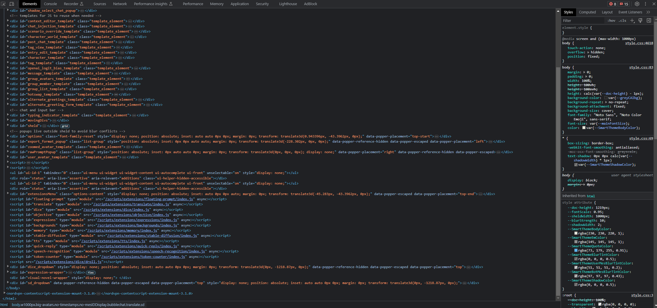 [BUG] Not getting a response from Chatbots - "Could not get a reply from API. Check your ...