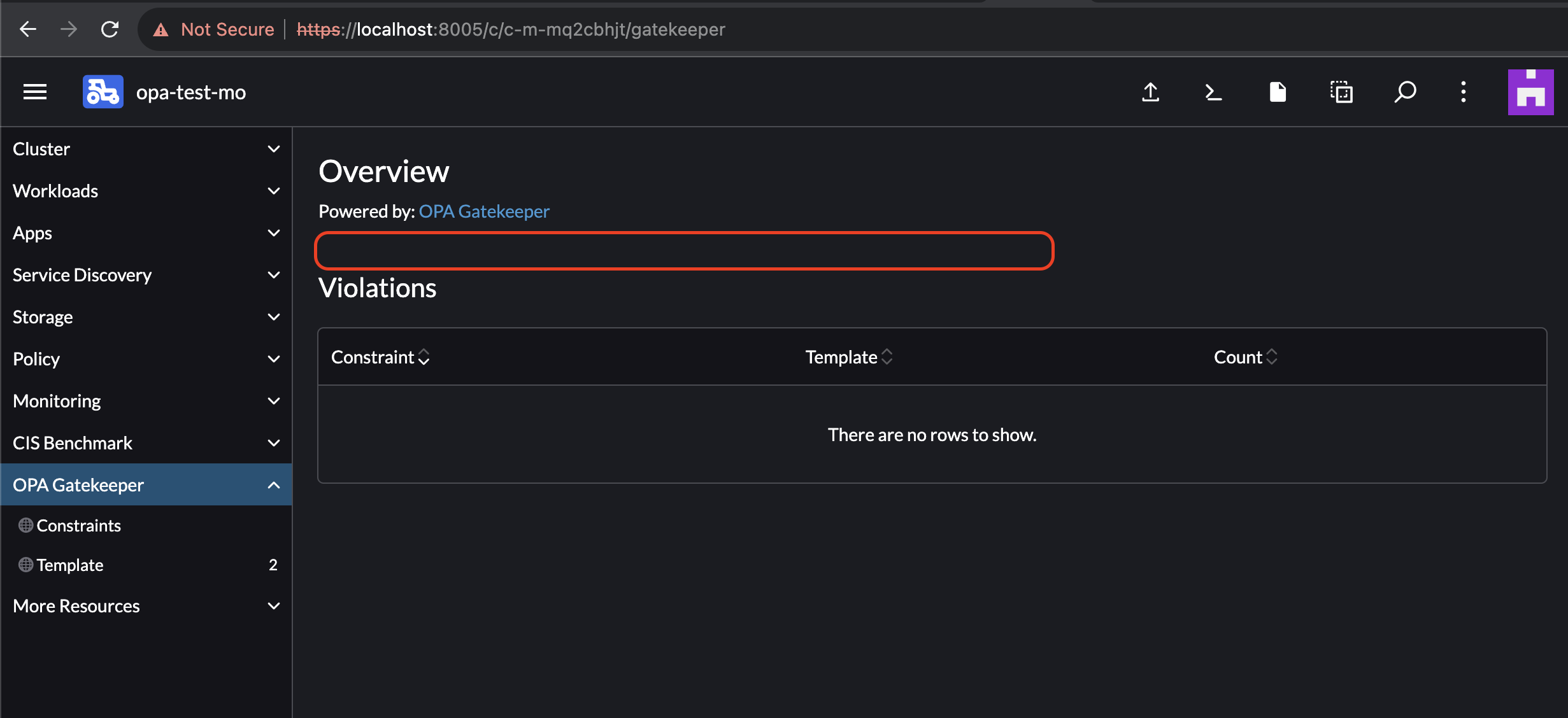Add deprecation notice for OPA Gatekeeper Chart · Issue #9483 · rancher/dashboard · GitHub