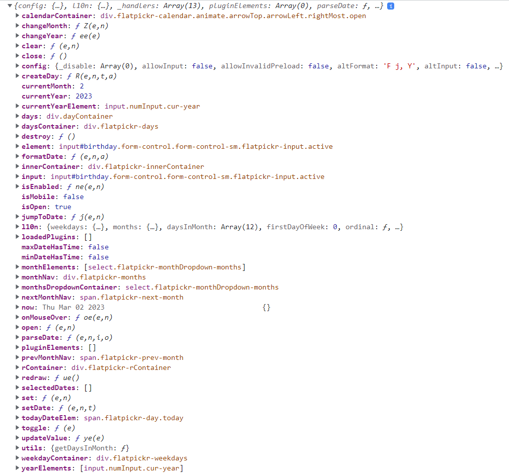 flatpickr not showing the the datetime panel?! · Issue #2862 · flatpickr/flatpickr · GitHub