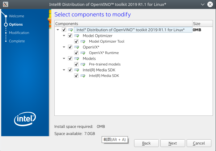 Installing l_openvino_toolkit_p_2019.1.144 on Linux Ubuntu, does not contain OpenCV, so running ...