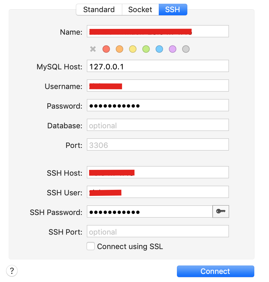 Crash When Connecting To Remote Mysql Servermysql80 Via Ssh · Issue 3398 · Sequelpro