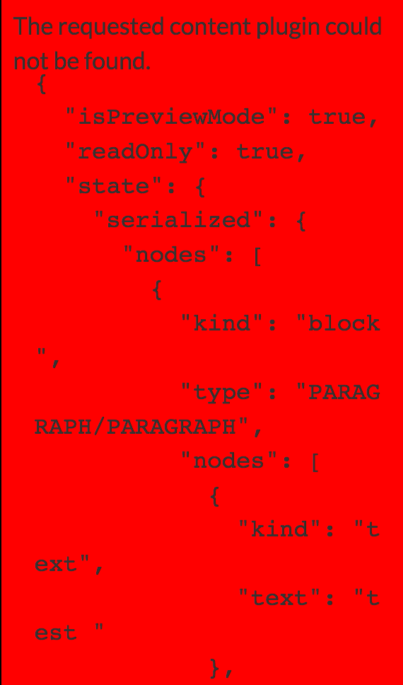 Htmlrenderer Requested Plugin Could Not Be Found · Issue 495 · React Page React Page · Github
