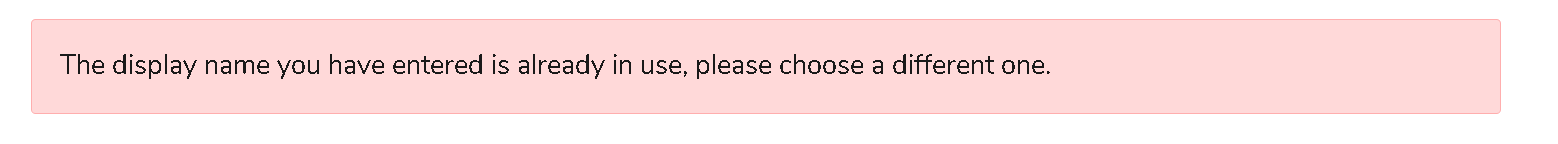 Profile Update Error Display Name Already In Use · Issue 4951 · Dnnsoftware Dnn Platform