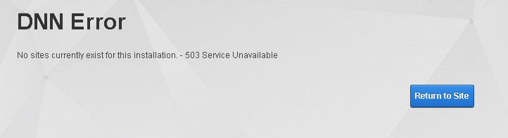 Error page says "DNN Error" · Issue #4054 · dnnsoftware/Dnn.Platform · GitHub