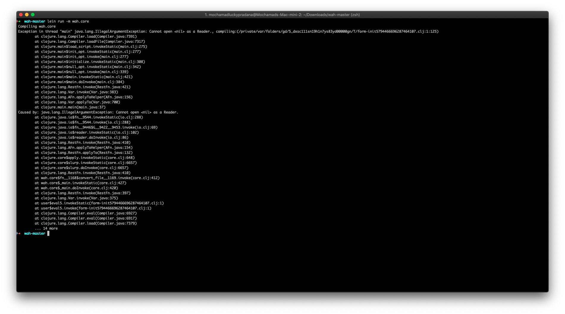 How do I get to start to try? · Issue #6 · tmcw/wah · GitHub