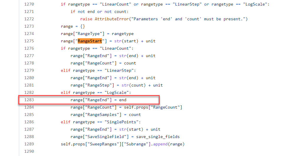 sweep.add_subrange() Bug · Issue #707 · ansys/pyaedt · GitHub