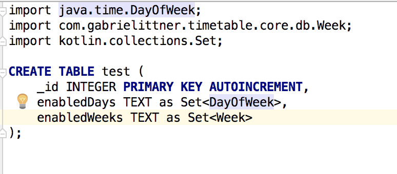Generic type not recognized correctly · Issue #1040 · sqldelight/sqldelight · GitHub