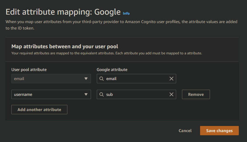 Auth Modifying Attribute Mapping For Identity Providers · Issue 11646 · Aws Amplifyamplify
