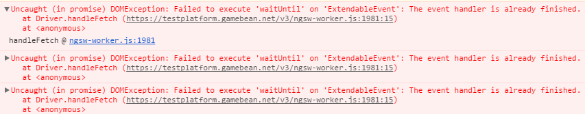 Service worker 6.x does not work correctly in Edge and Samsung Internet on Android · Issue ...