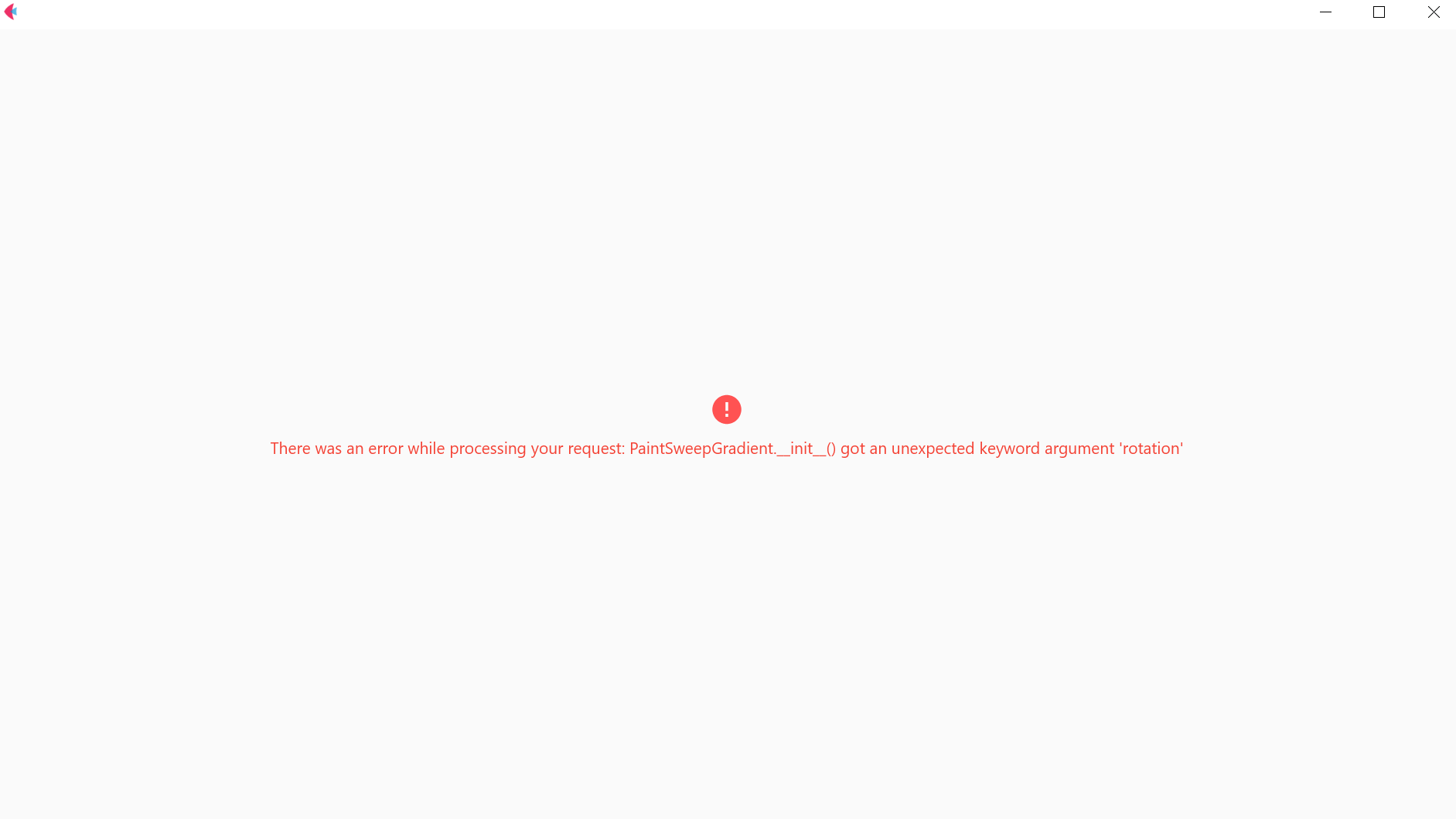 rotation property not implemented in PaintGradients · Issue #1505 · flet-dev/flet · GitHub