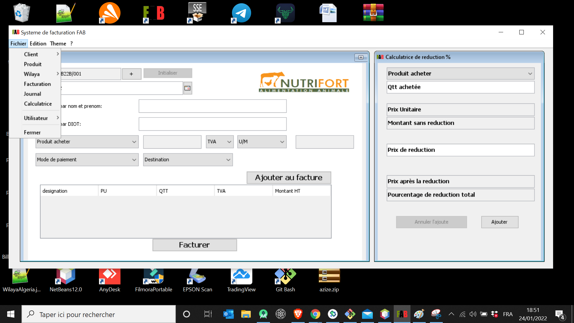 GitHub - sbenhadja/BillingApp: Billing desktop app, developed with Java