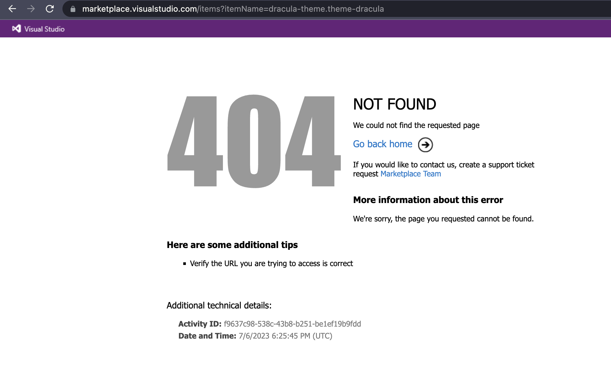 Extension missing · Issue #237 · dracula/visual-studio-code · GitHub