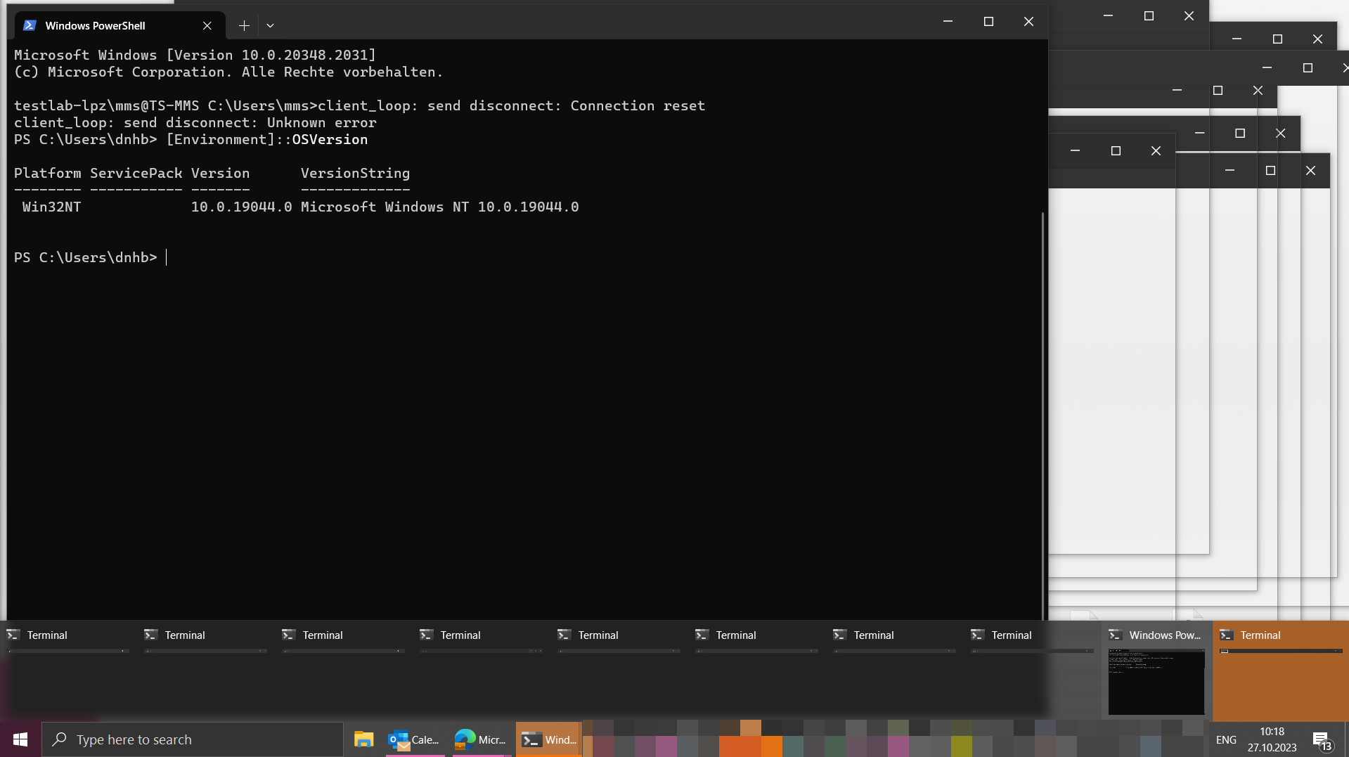 Terminal opens new windows which can not be closed · Issue #16234 · microsoft/terminal · GitHub