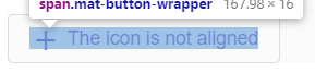 [mat-flat-button, mat-stroked-button] mat-icon within button doesnt ...