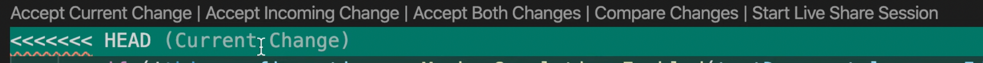Can't accept code changes in new three-way merge view without using mouse, and mouse is not ...