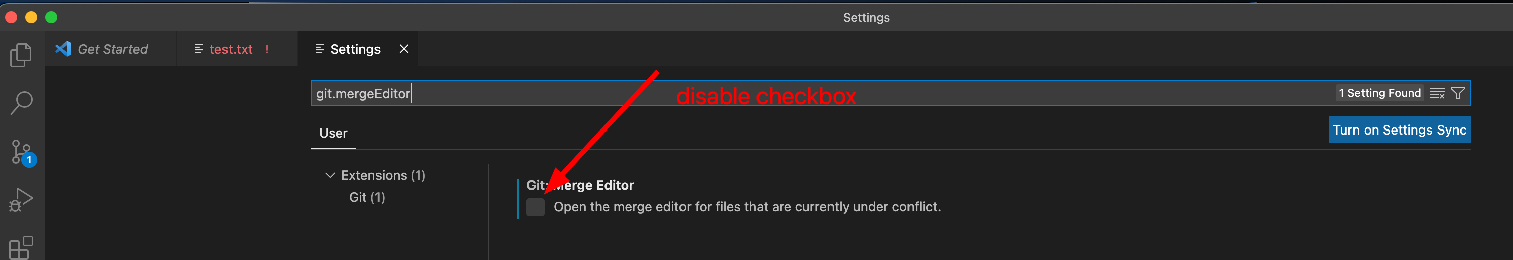 Can't accept code changes in new three-way merge view without using mouse, and mouse is not ...