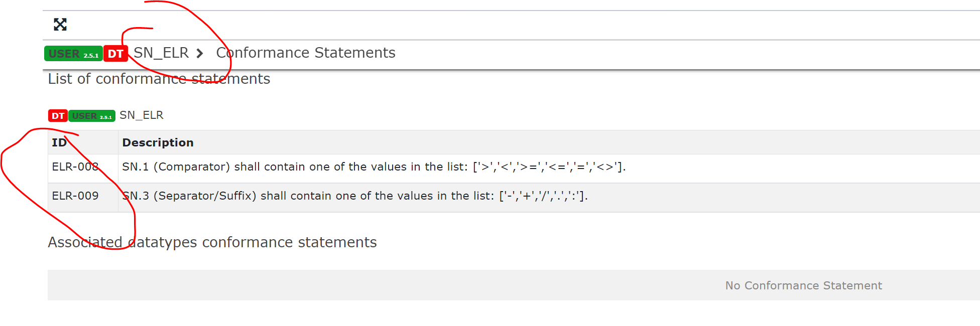 [BUG] Conformance statement from dynamic mapping should be displayed in summary · Issue #1332 ...