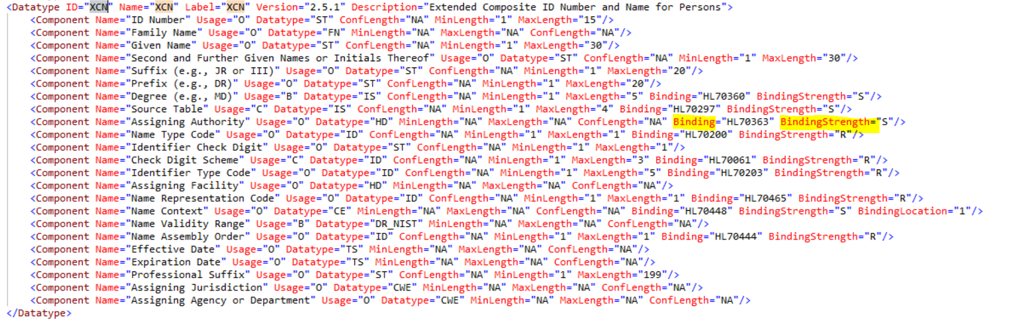 [BUG] Missing binding location from some elements in XML · Issue #1354 · usnistgov/hl7-igamt ...