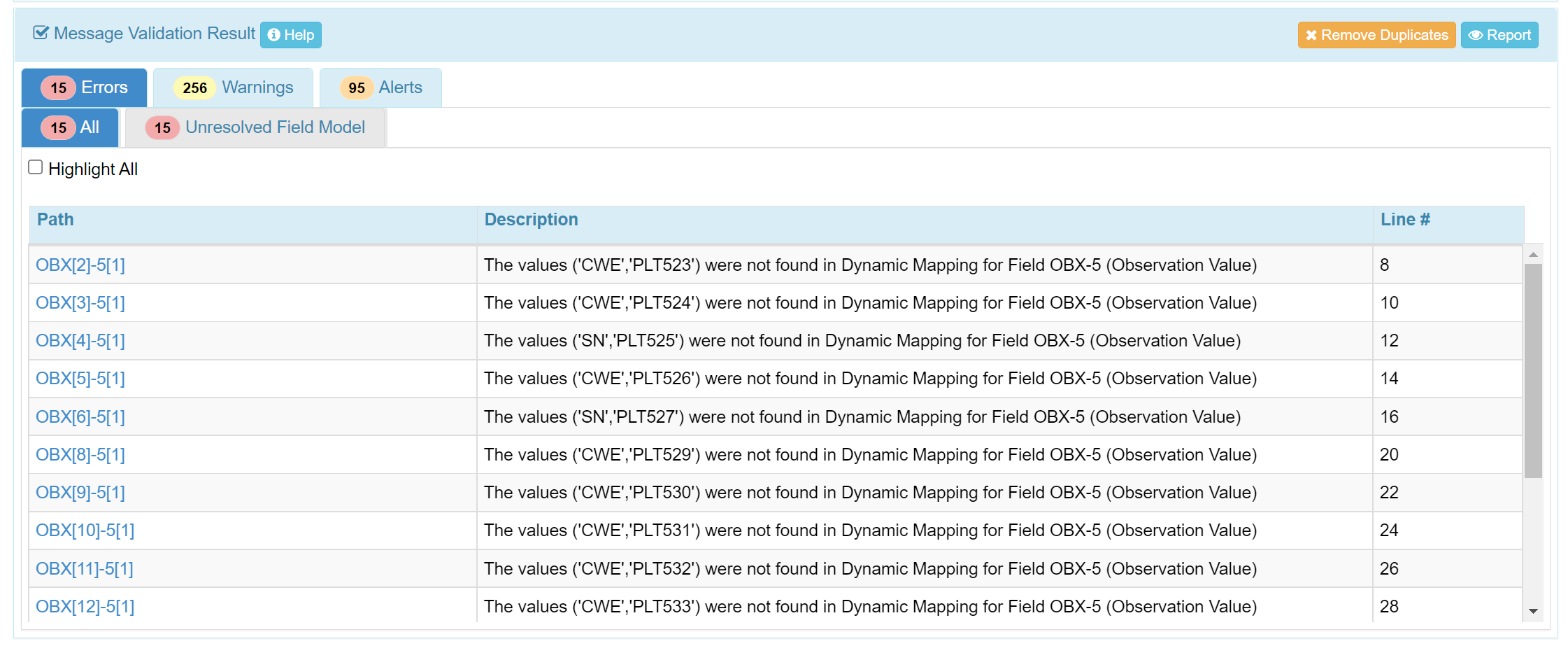 [BUG] Dynamic mapping not exported correctly to GVT · Issue #1362 · usnistgov/hl7-igamt · GitHub
