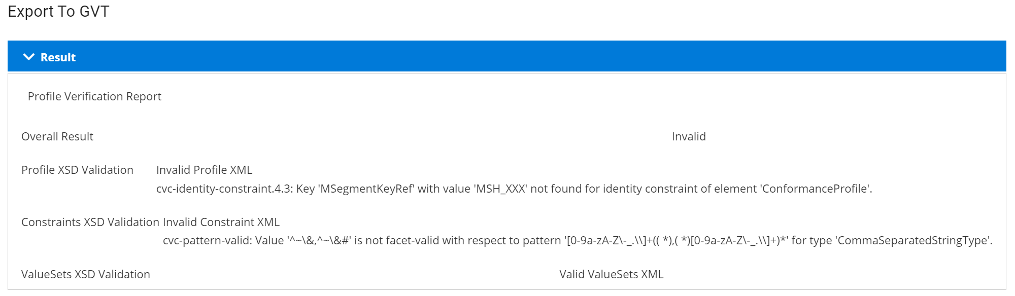 [BUG] Generated invalid assertion in conformance statement · Issue #1370 · usnistgov/hl7-igamt ...