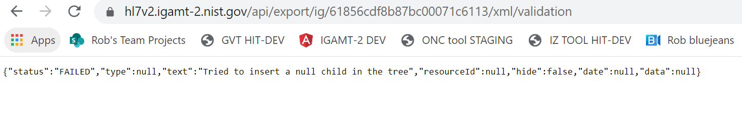 [REQUEST] Cannot export my IG to XML or GVT · Issue #1386 · usnistgov/hl7-igamt · GitHub