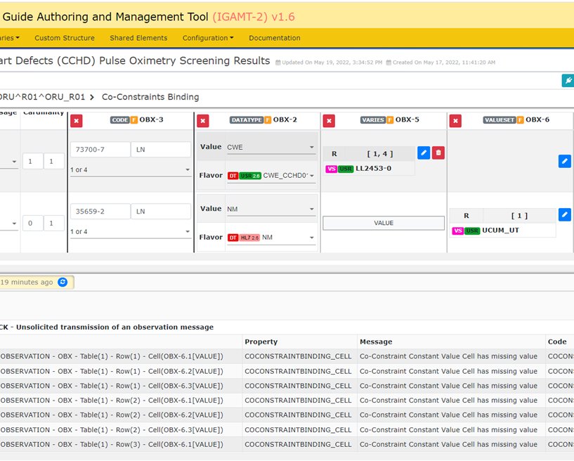 [REQUEST] Adding more flexibility in co-constraints UI · Issue #1446 · usnistgov/hl7-igamt · GitHub