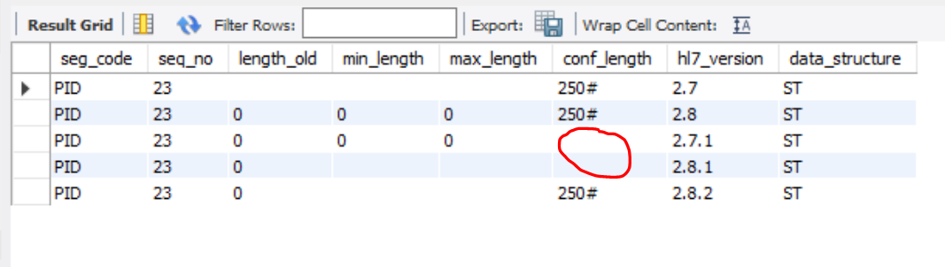 Bug Some Conf Length Are Missing In Versions 27 271 28 281 282 · Issue 1455 